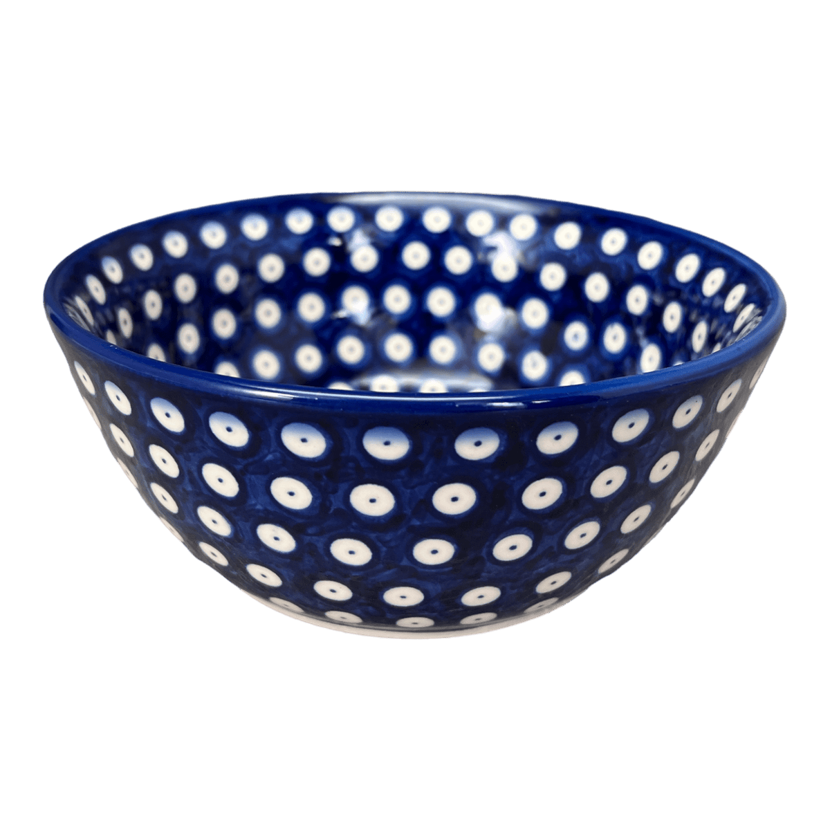 Bowl, Round, 7", WR (WR12C) in "Dot to Dot" by W.R. Ceramika | WR12C-S ...
