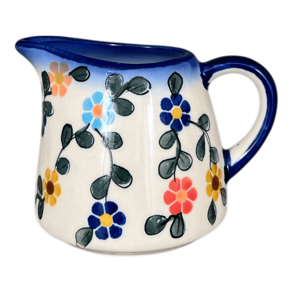Creamer Bell, 3.25", WR (WR16A) in "Rainbow Shower" by W.R. Ceramika ...