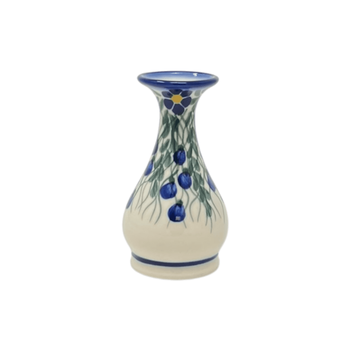 Vase, 4.5", WR (WR302) in "Modern Blue Cascade" by W.R. Ceramika | WR3 ...