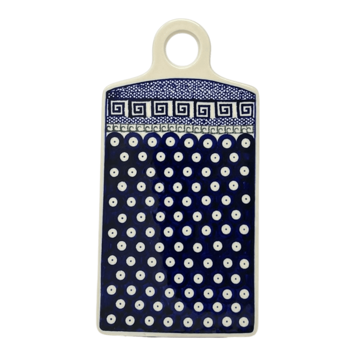 Cutting Board, Rectangular, 11.5" x 5.75" in "Grecian Dot" by Zaklady ...