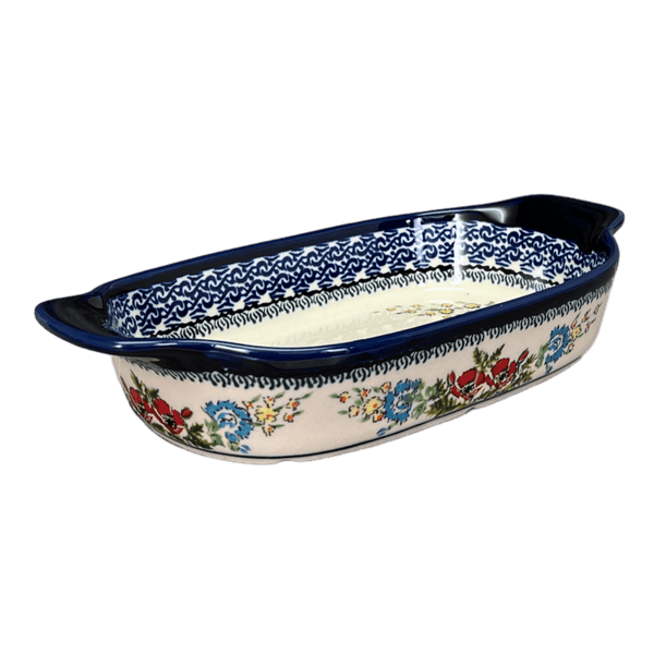 Bakers - Oval Bakers - Oval Bakers with Handles - The Polish Pottery Outlet