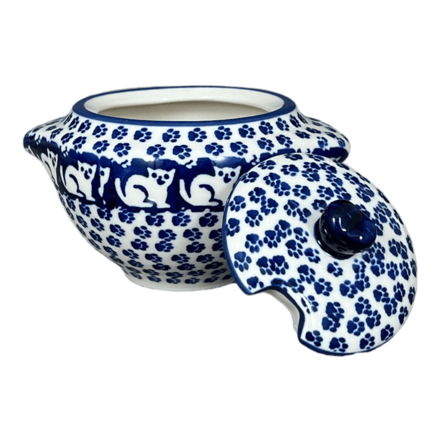 Kitty Cat Path Pattern Items For Sale at the Polish Pottery Outlet ...