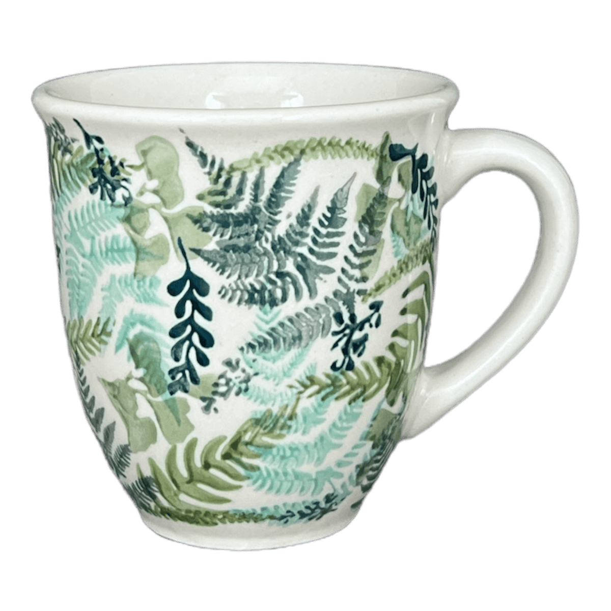 Mug, Mars Mug, 16 oz Large in "Scattered Ferns" by Manufaktura | K106S ...