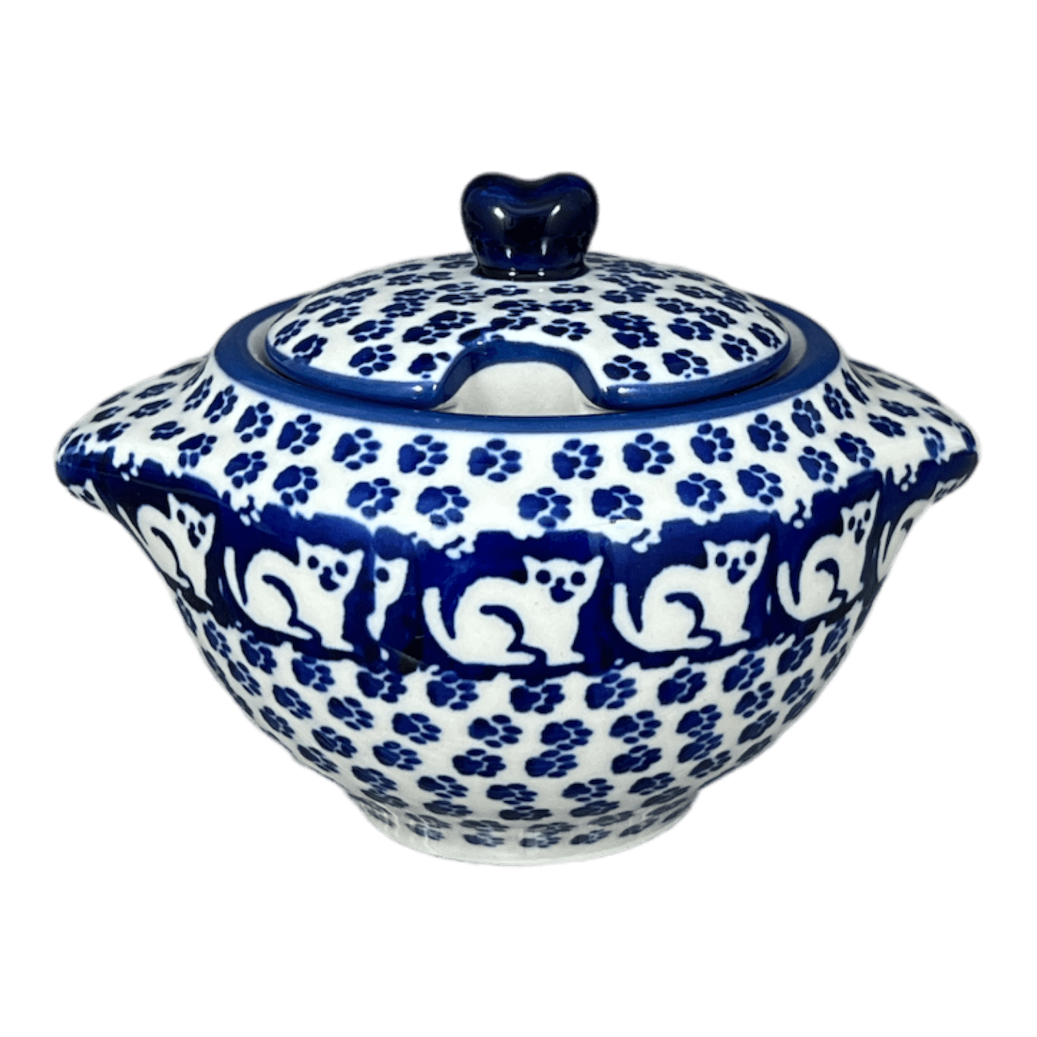 Kitty Cat Path Pattern Items For Sale at the Polish Pottery Outlet - The Polish Pottery Outlet