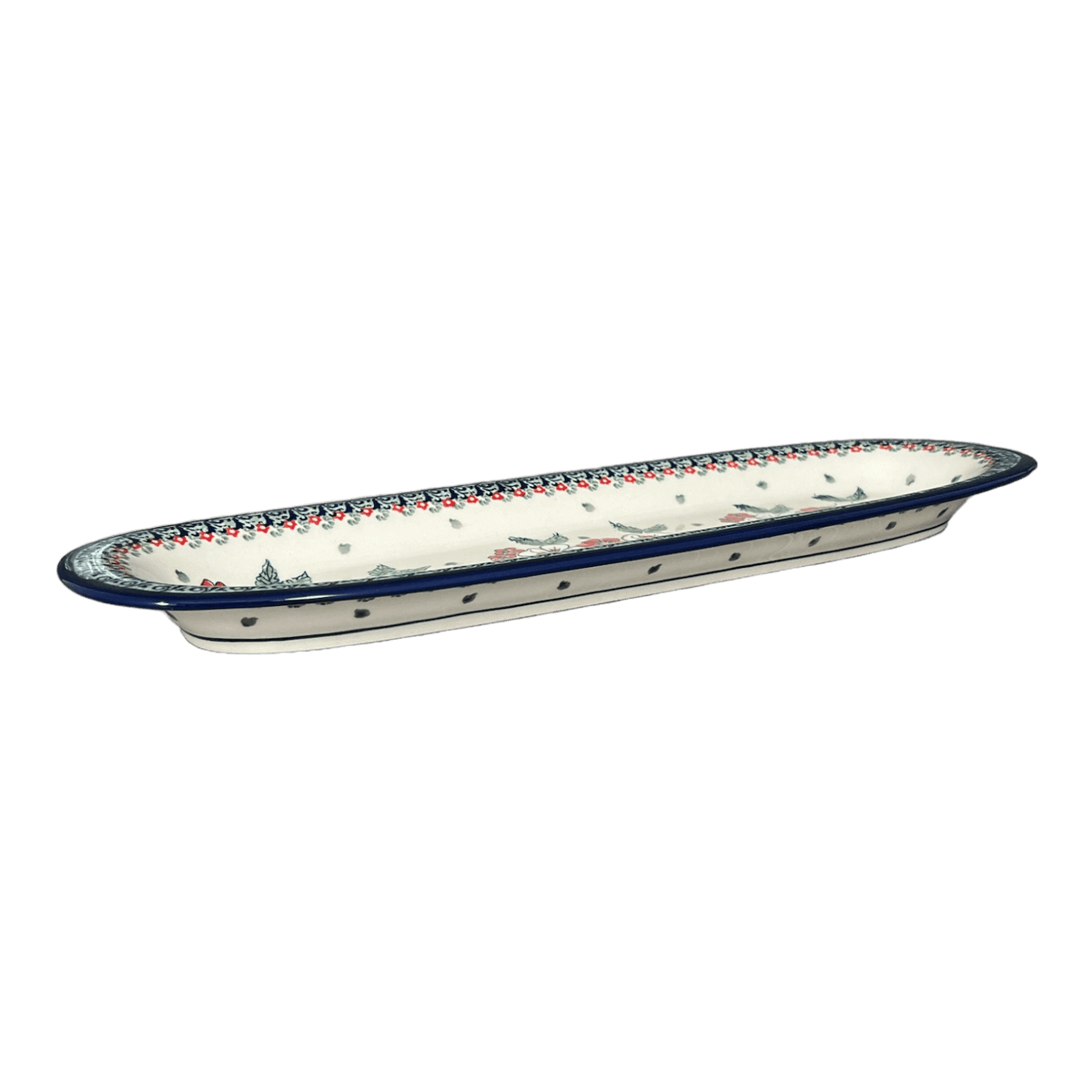 Platter, Oval, 17.5" x 6" in "Cosmic Cosmos" by Zaklady | Y1430A-ART32 ...