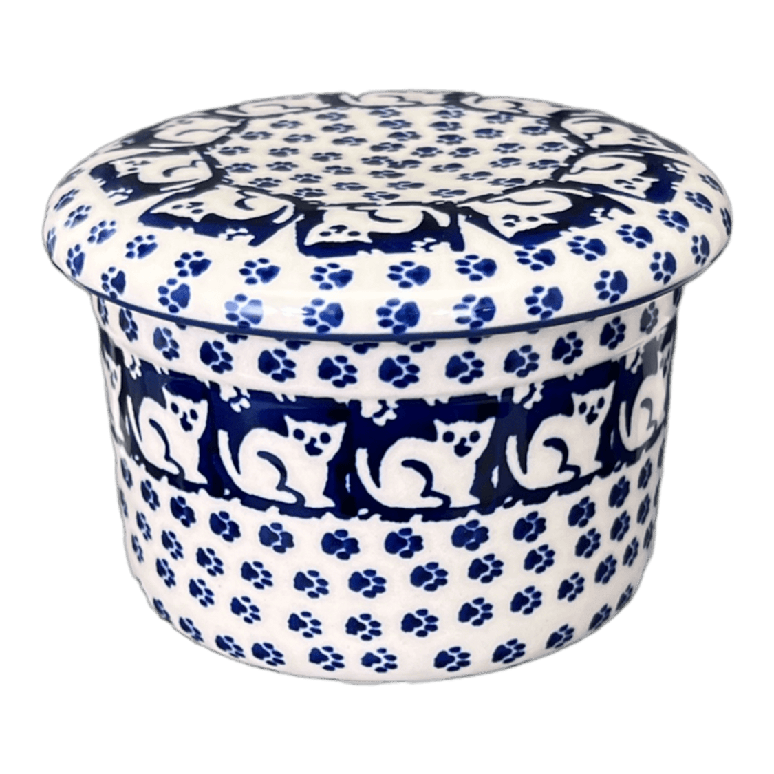Kitty Cat Path Pattern Items For Sale at the Polish Pottery Outlet ...